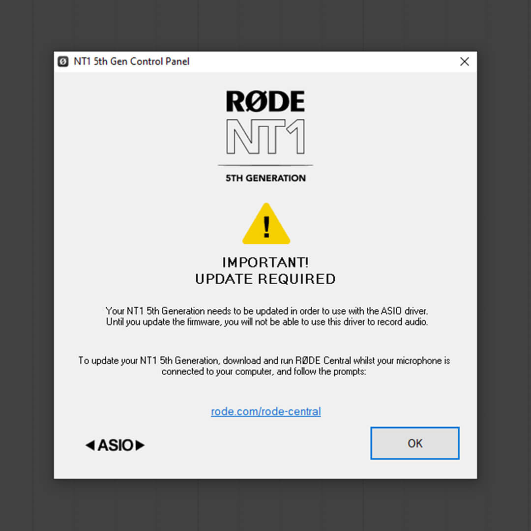 NT1 5th Generation | USER GUIDE & SUPPORT | RØDE