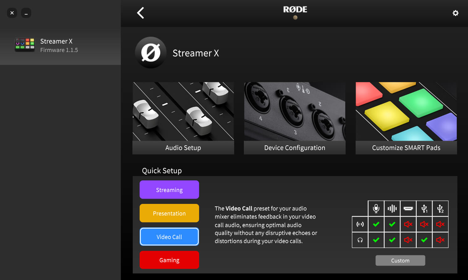 Streamer X | USER GUIDE & SUPPORT | RØDE