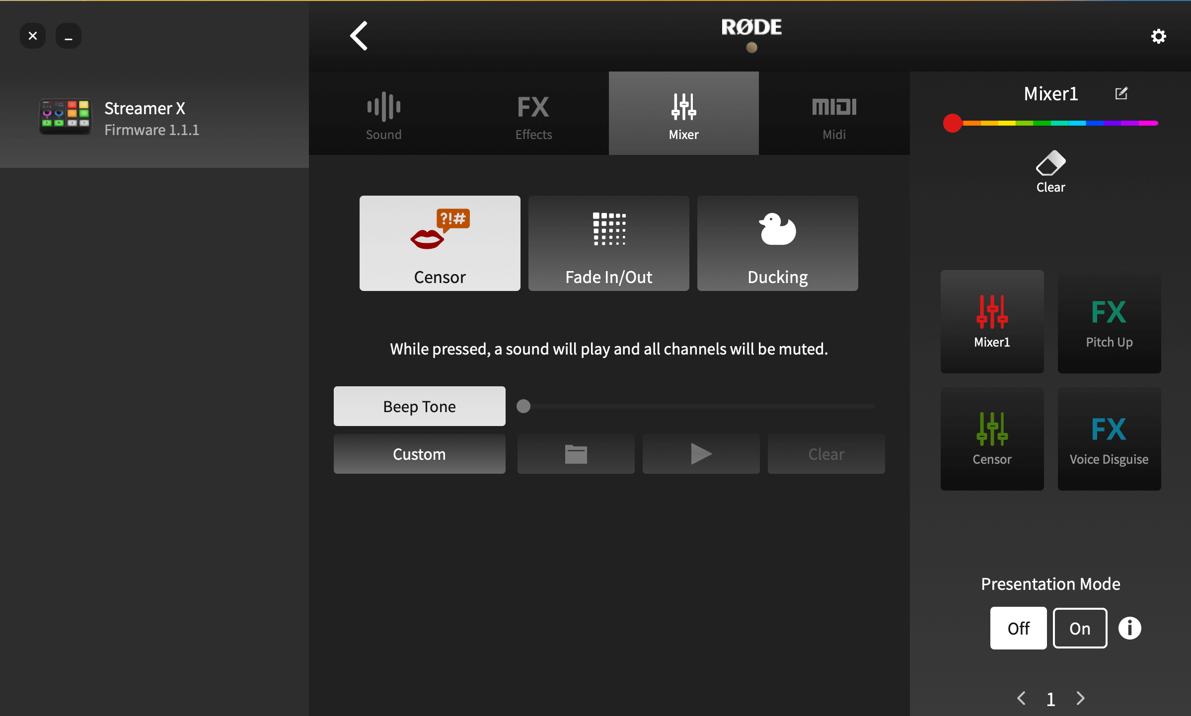 Streamer X | USER GUIDE & SUPPORT | RØDE