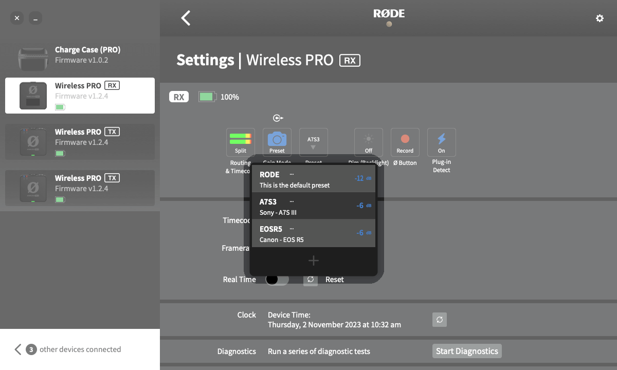 Wireless PRO | USER GUIDE & SUPPORT | RØDE