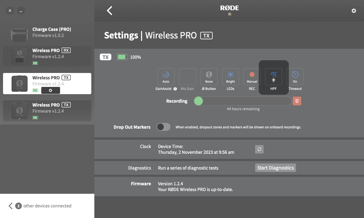 Wireless PRO | USER GUIDE & SUPPORT | RØDE